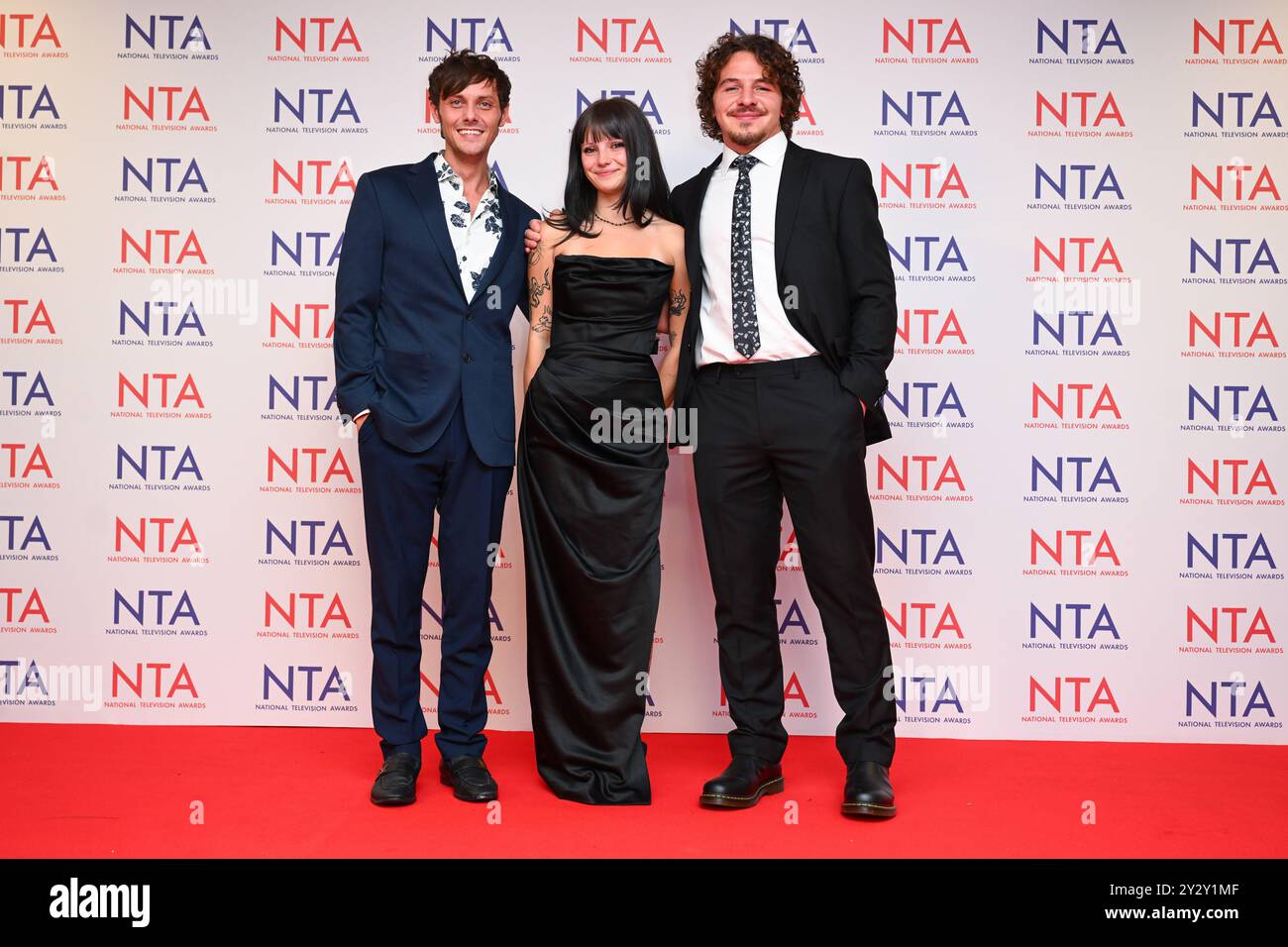 London, UK. 11 September 2024. Tyger Drew-Honey, Ramona Marquez, and ...