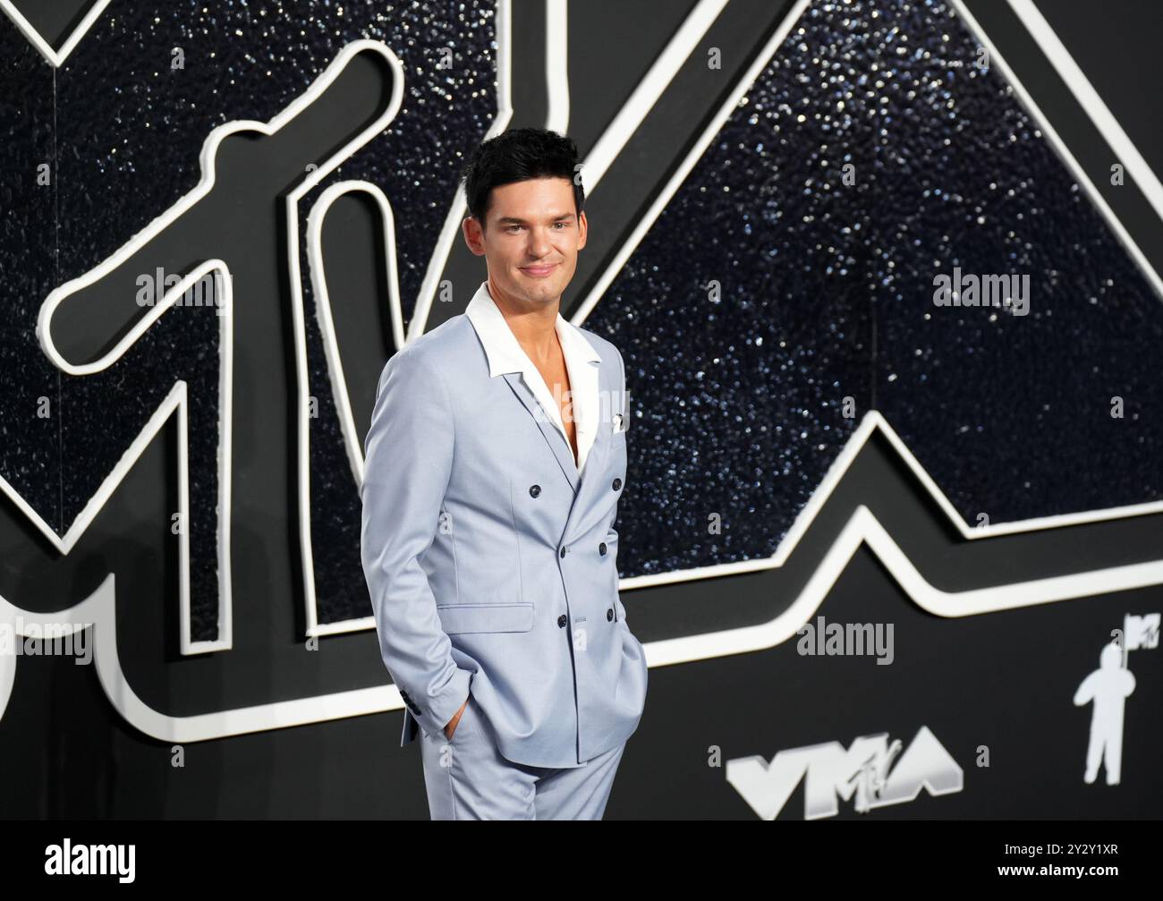 Elmont, United States. 11th Sep, 2024. Kevan Kenney arrives on the red ...