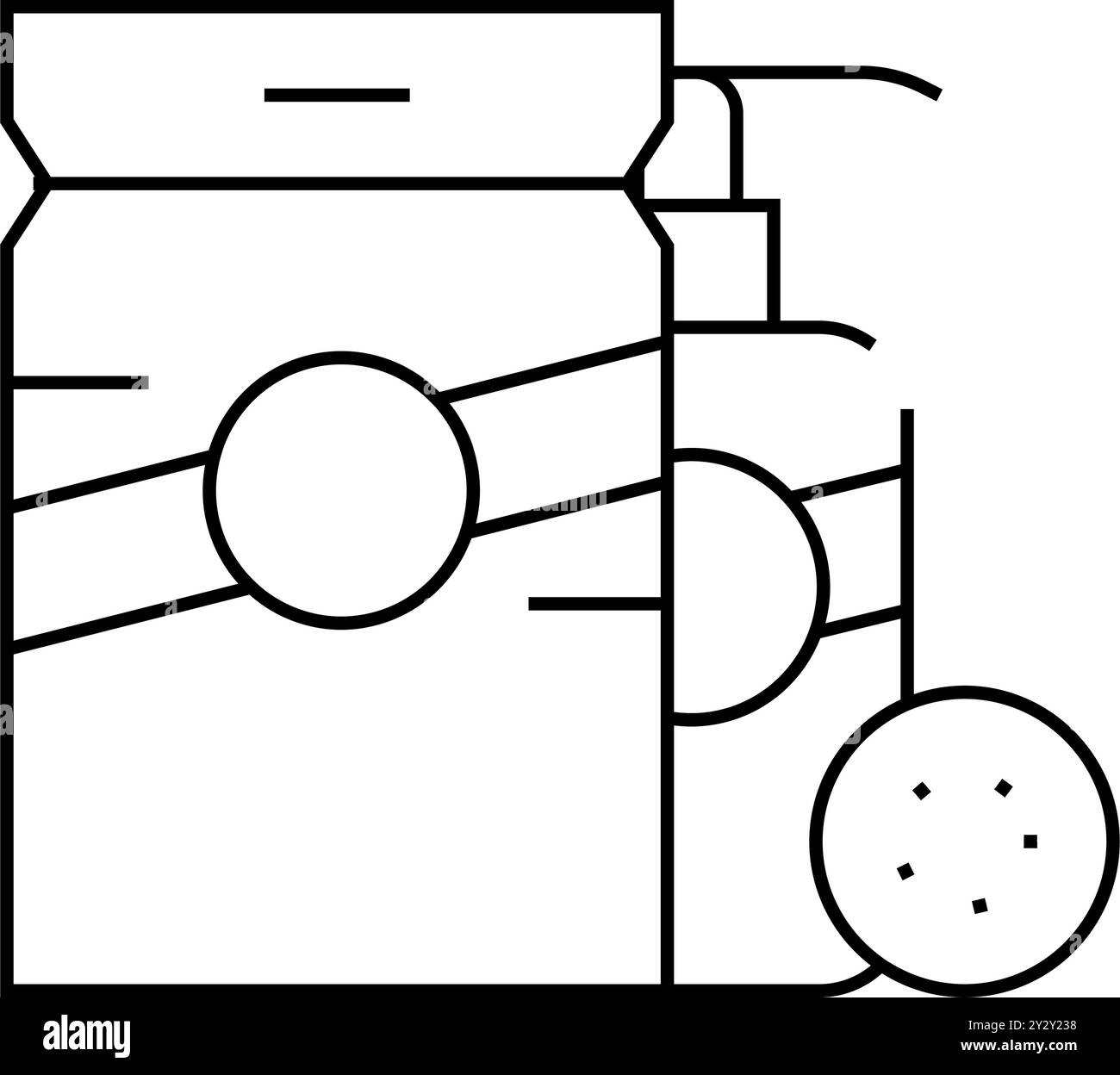 peeling ge, soap and face scrubs line icon vector illustration Stock ...
