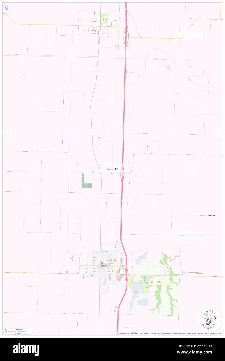 Crescent Hill, Bates County, US, United States, Missouri, N 38 25' 56 ...