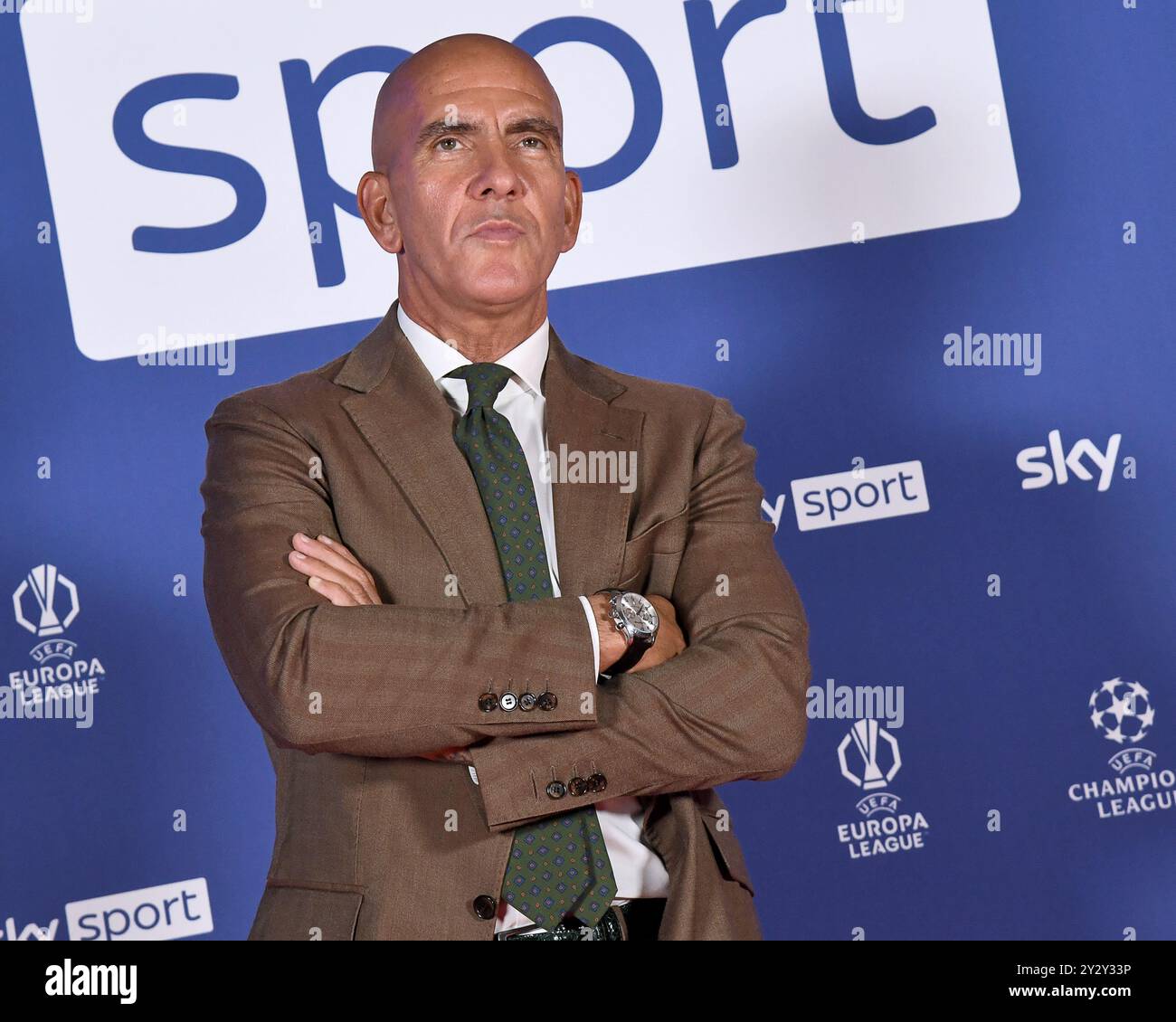 Milan - Presentation of the 2024 Champions League and Europa League ...