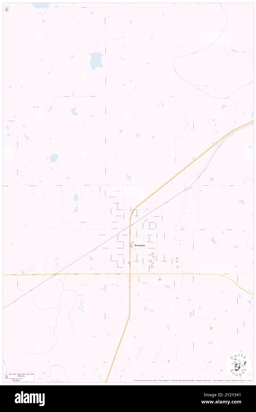 Map of wetumka hi-res stock photography and images - Alamy