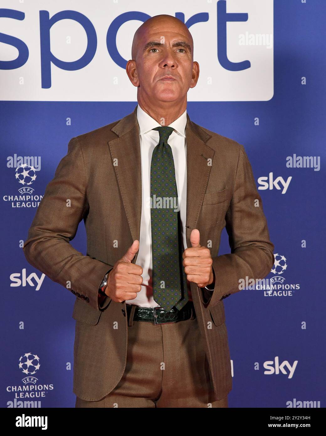 Milan - Presentation of the 2024 Champions League and Europa League ...