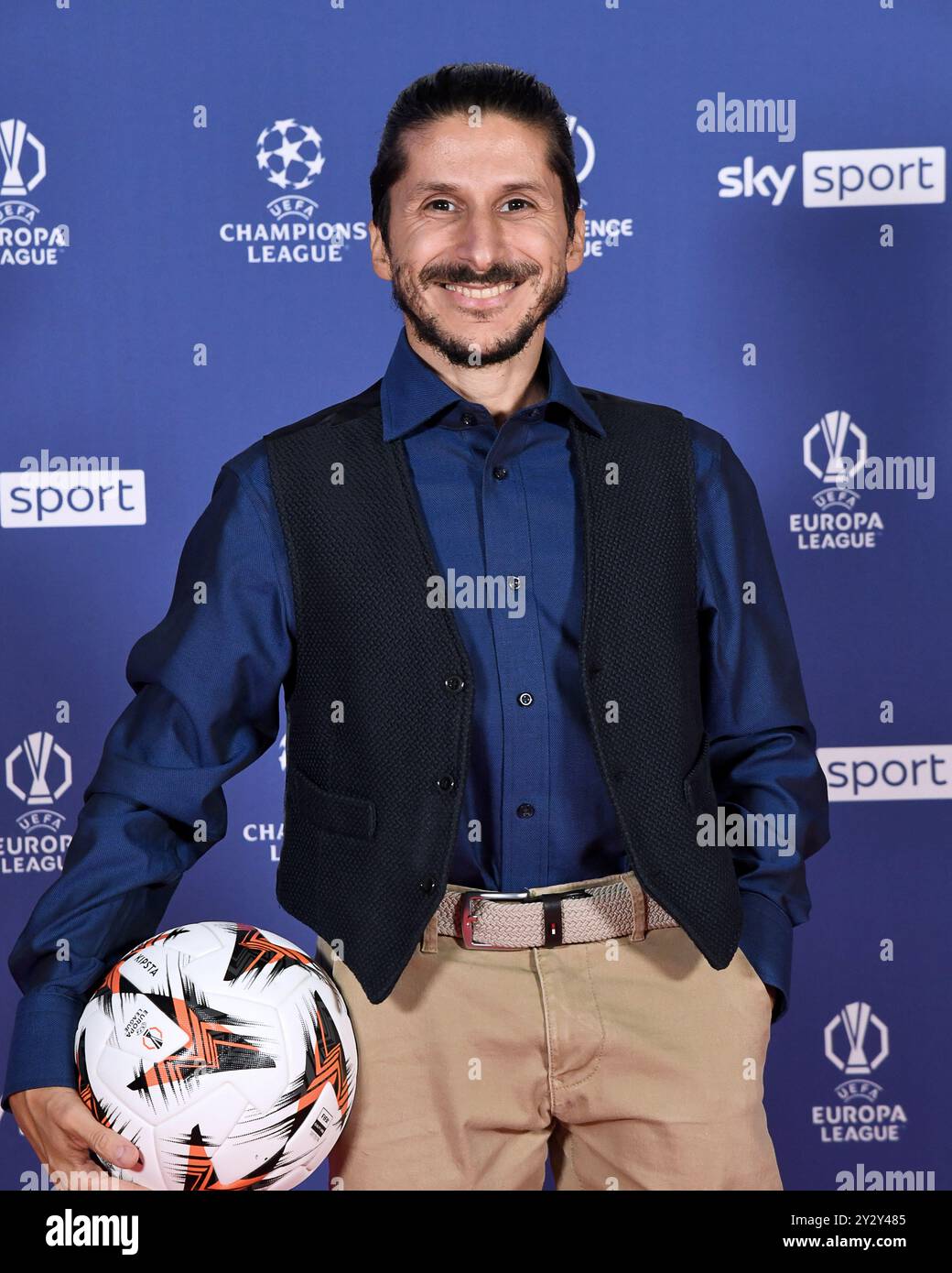 Milan - Presentation of the 2024 Champions League and Europa League ...