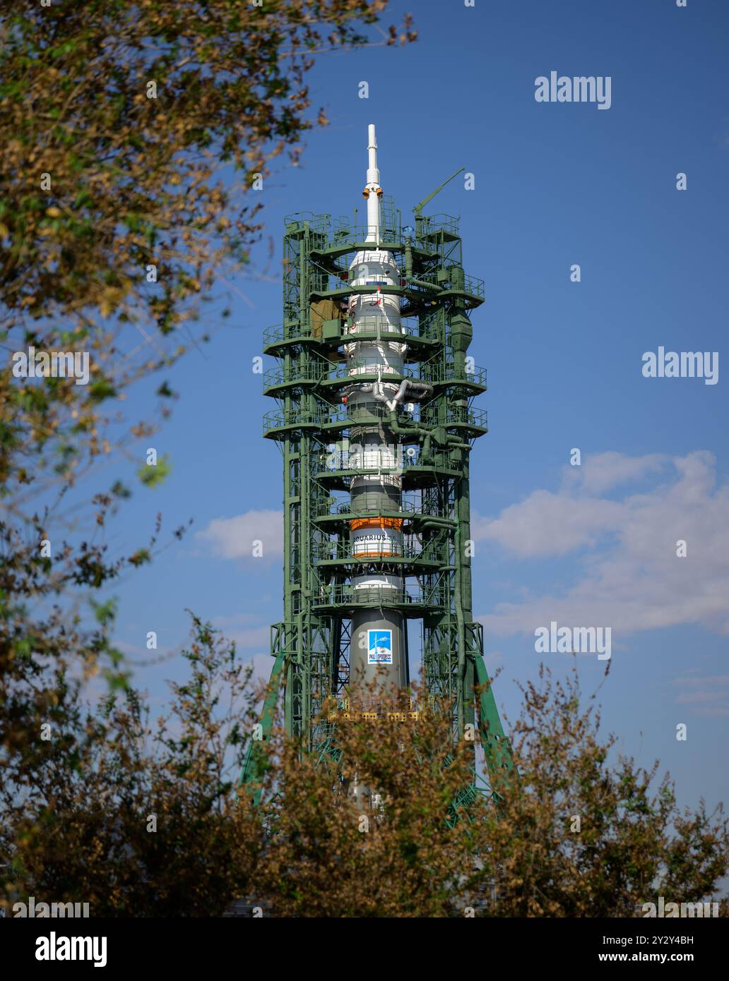 Baikonur, Kazakhstan. 11th Sep, 2024. The Soyuz MS-26 spacecraft ...