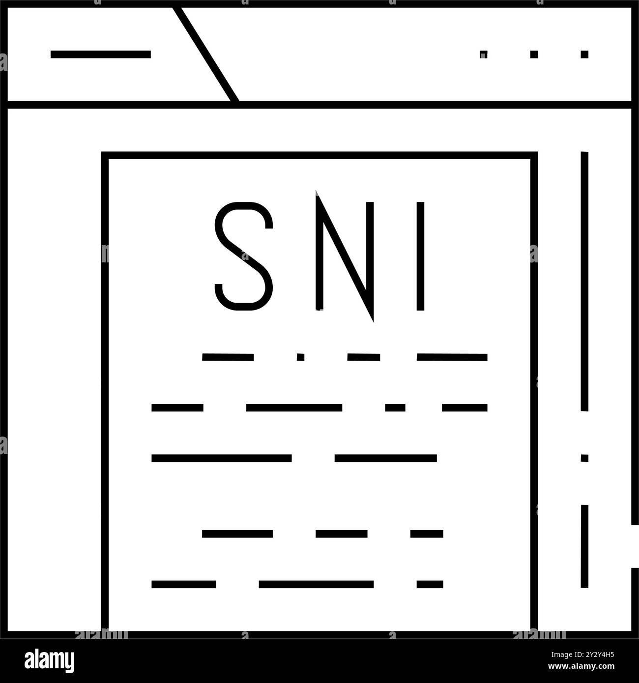 Sni symbol Black and White Stock Photos & Images - Alamy