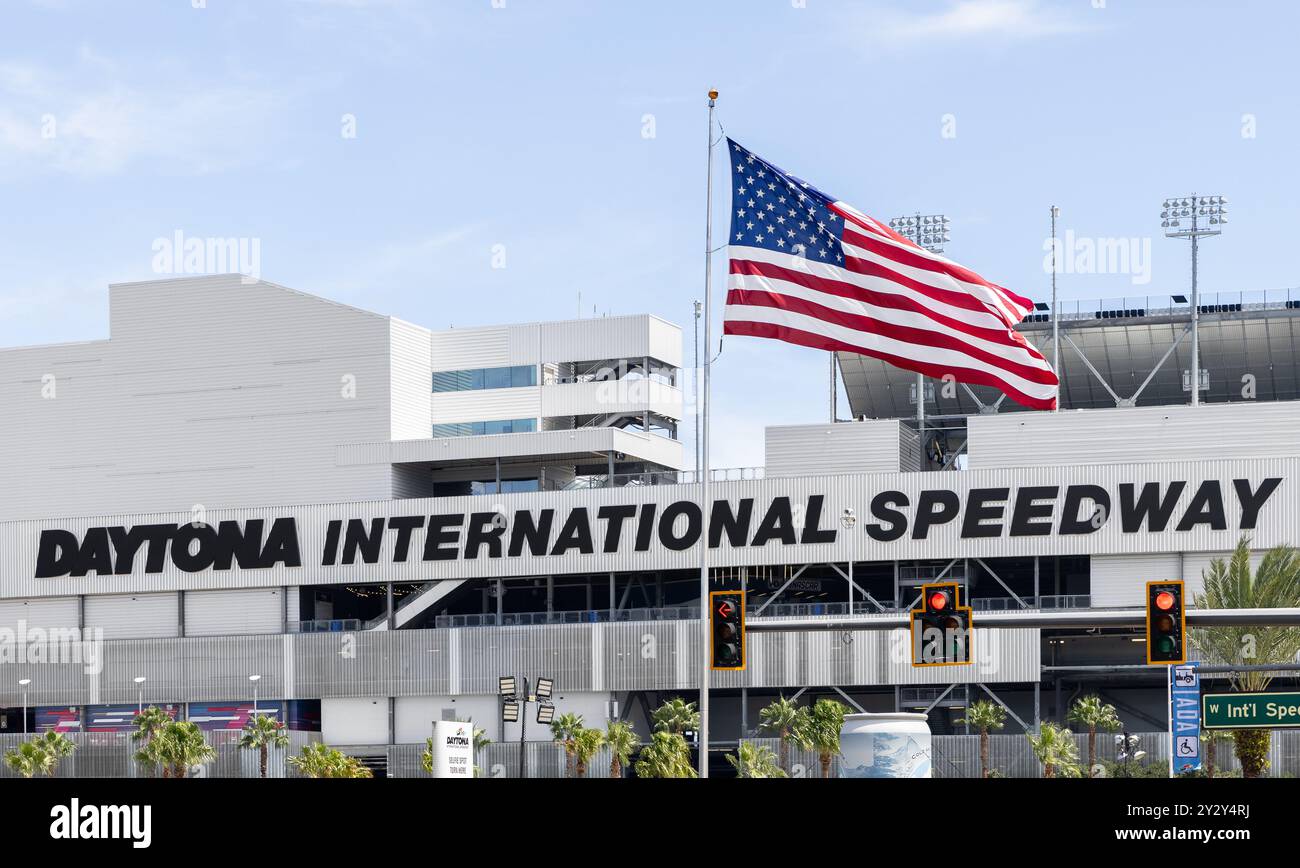 Daytona International Speedway is a race track in Daytona Beach hosting ...