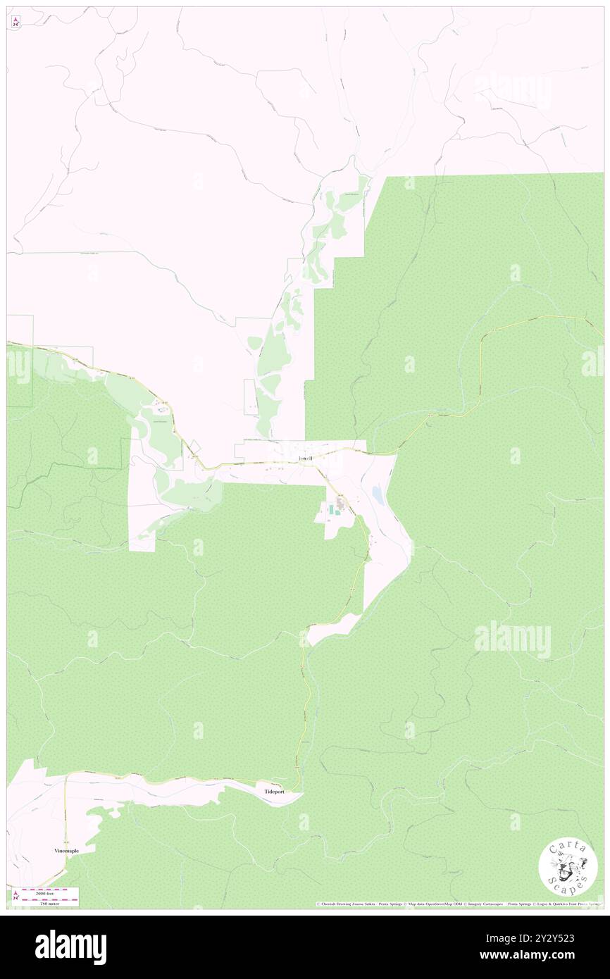 Jewell county map Cut Out Stock Images & Pictures - Alamy