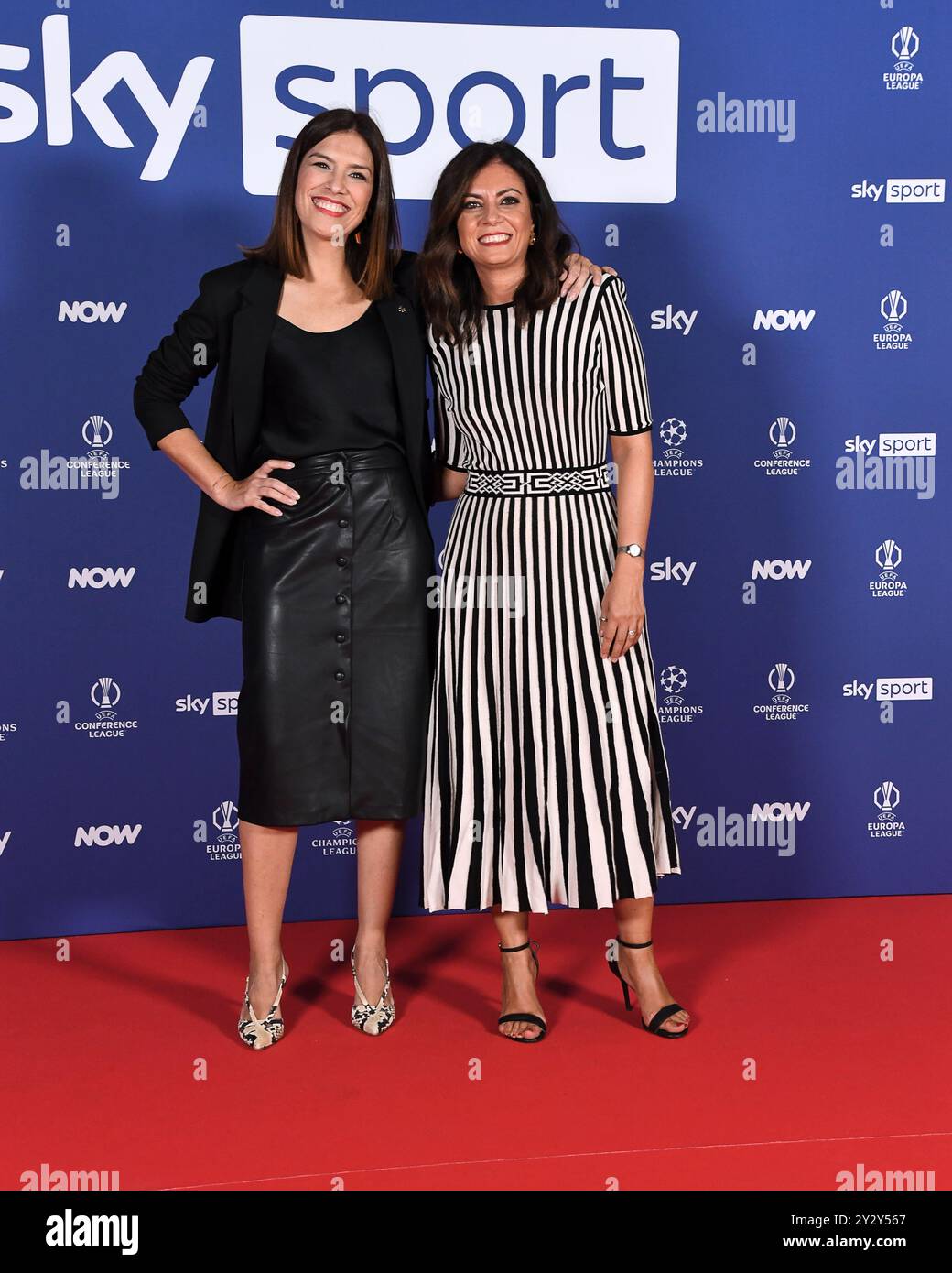 Milan - Presentation of the 2024 Champions League and Europa League ...