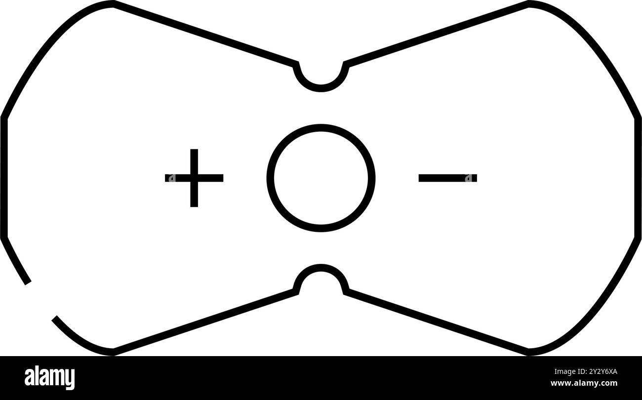 stimulant for press line icon vector illustration Stock Vector Image ...