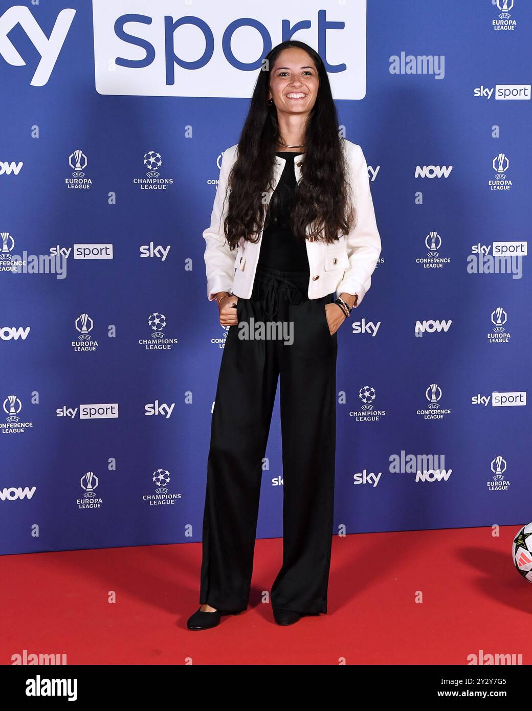 Milan - Presentation of the 2024 Champions League and Europa League ...