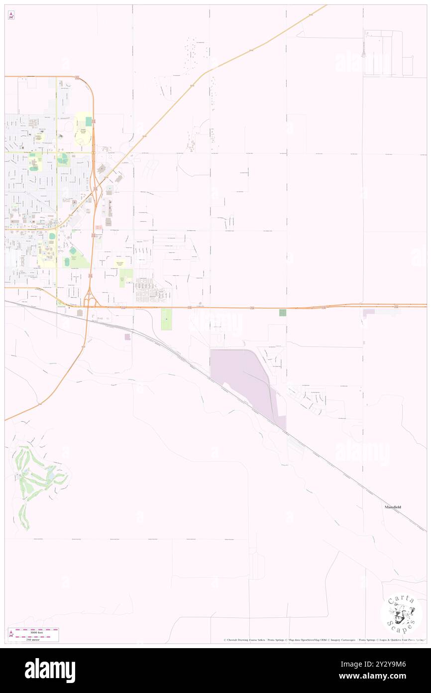 Geier Trailer Park, Finney County, US, United States, Kansas, N 37 57 ...