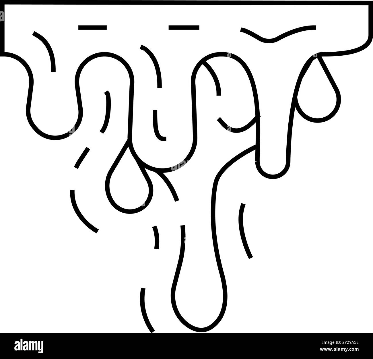 blood fear line icon vector illustration Stock Vector Image & Art - Alamy