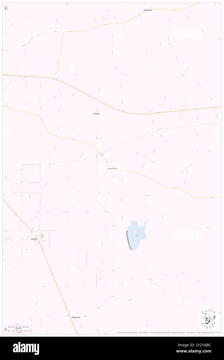 Bloomfield, Neshoba County, US, United States, Mississippi, N 32 44' 1 ...