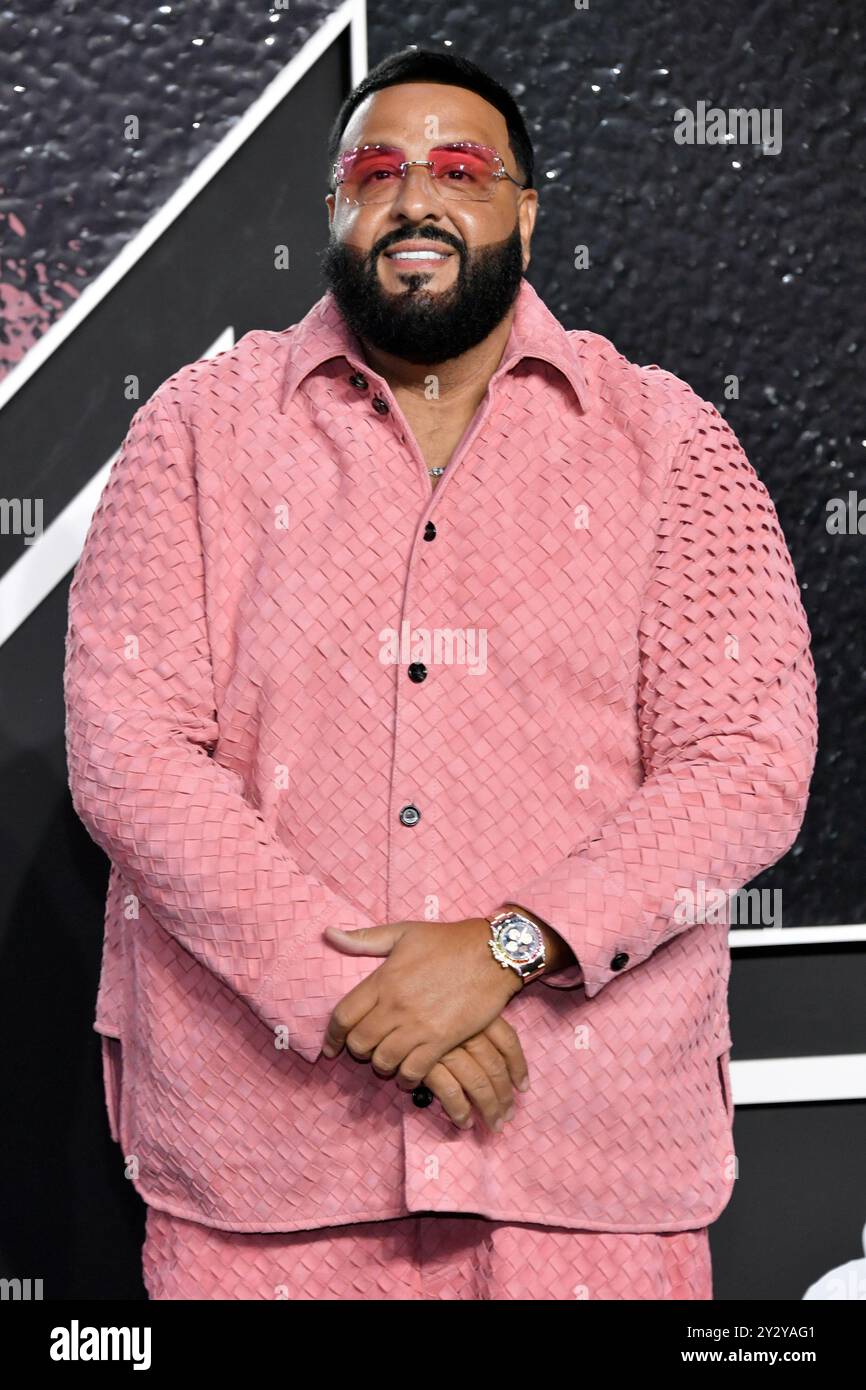 DJ Khaled arrives at the MTV Video Music Awards on Wednesday, Sept. 11 ...