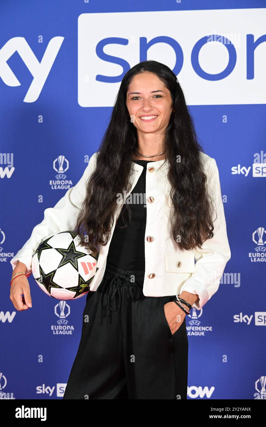 Milan, Photocall for the SKY Sport event dedicated to the UEFA ...