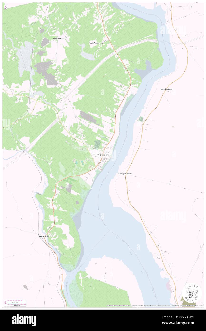 Winterport, Waldo County, US, United States, Maine, N 44 38' 16'', S 68 ...