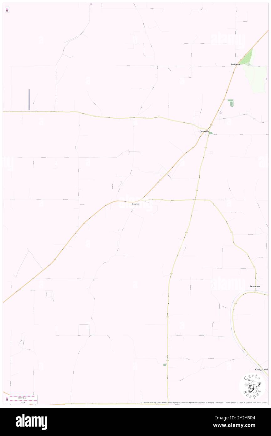 Bushes, Franklin Parish, US, United States, Louisiana, N 32 13' 2'', S ...