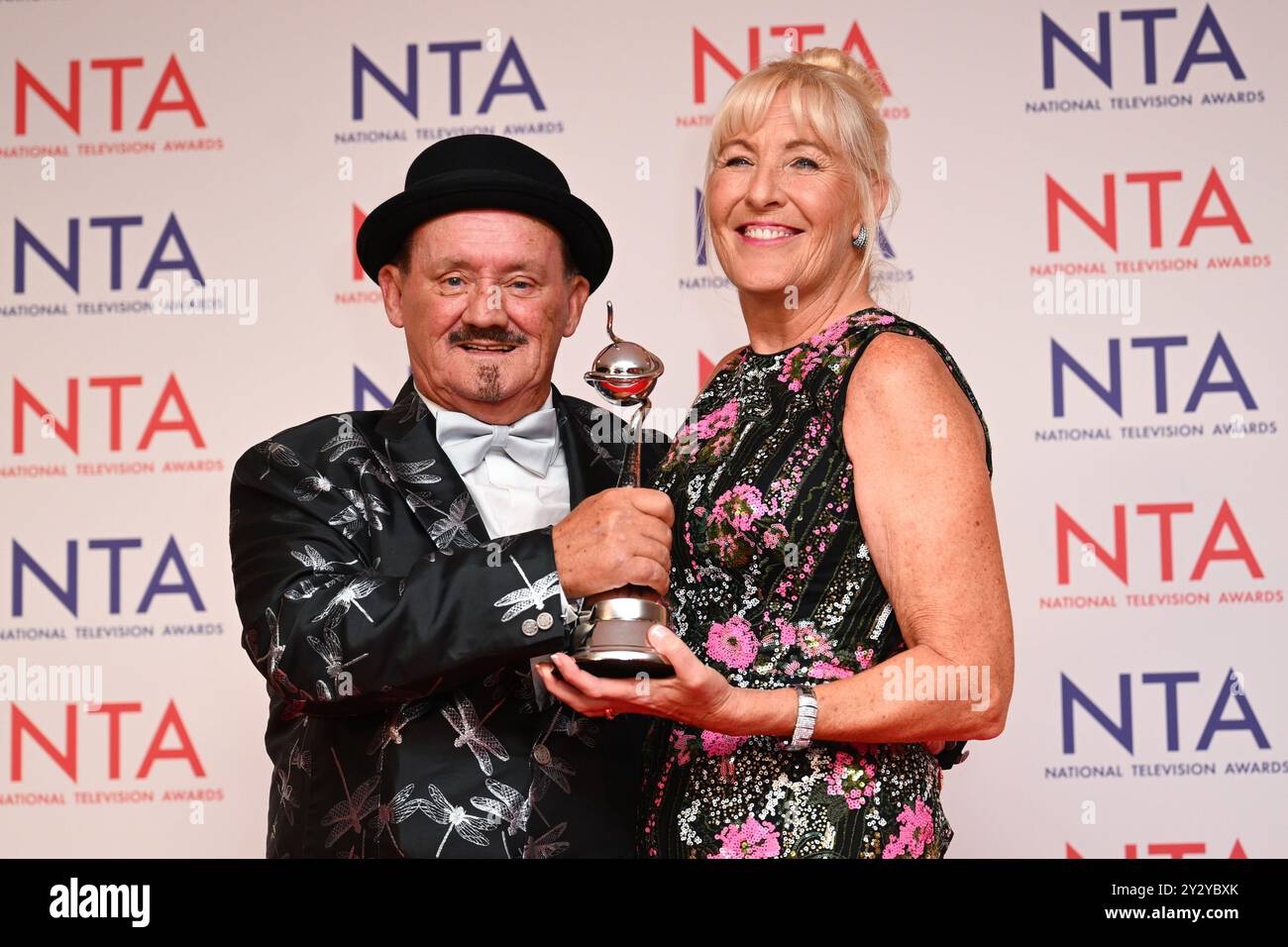 London, UK. 11 September 2024. Brendan O'Carroll, winner of the Comedy ...