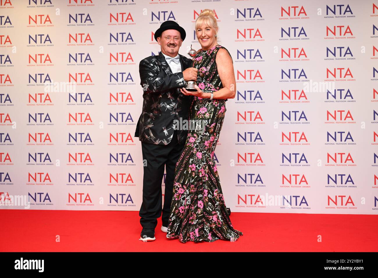 London, UK. 11 September 2024. Brendan O'Carroll, winner of the Comedy ...