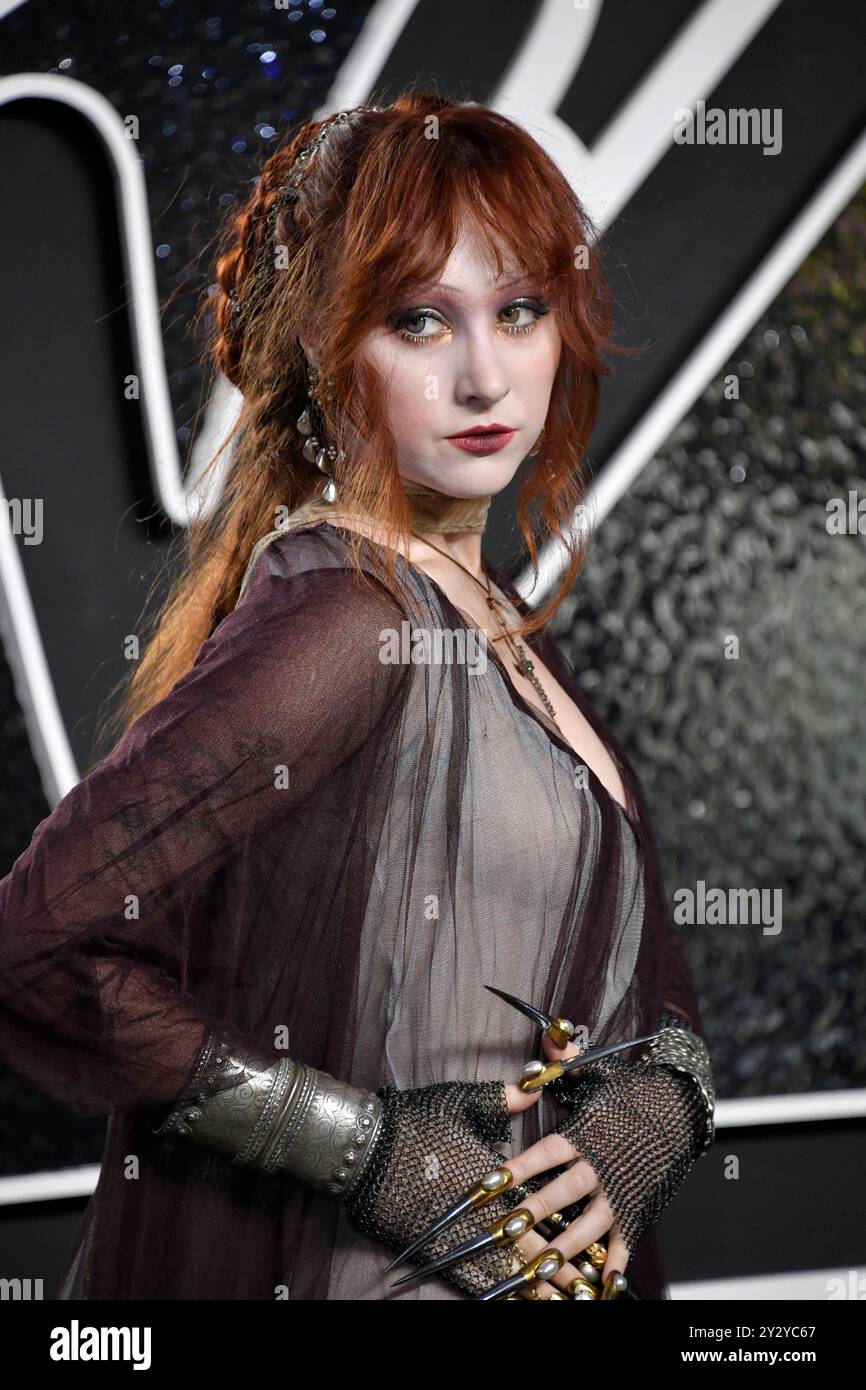 Chappell Roan arrives at the MTV Video Music Awards on Wednesday, Sept ...