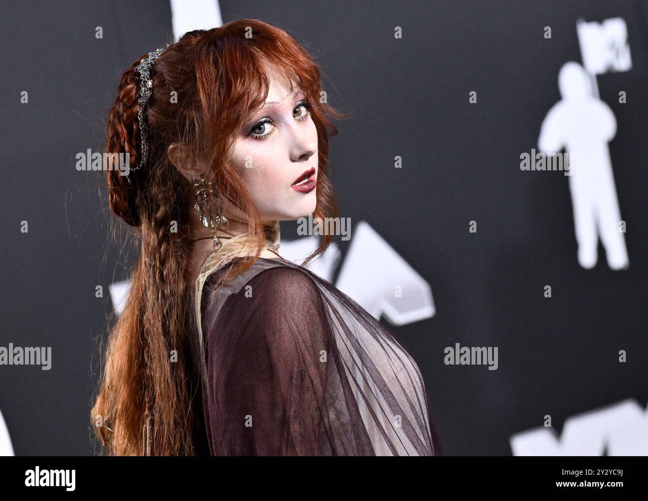 Chappell Roan arrives at the MTV Video Music Awards on Wednesday, Sept ...