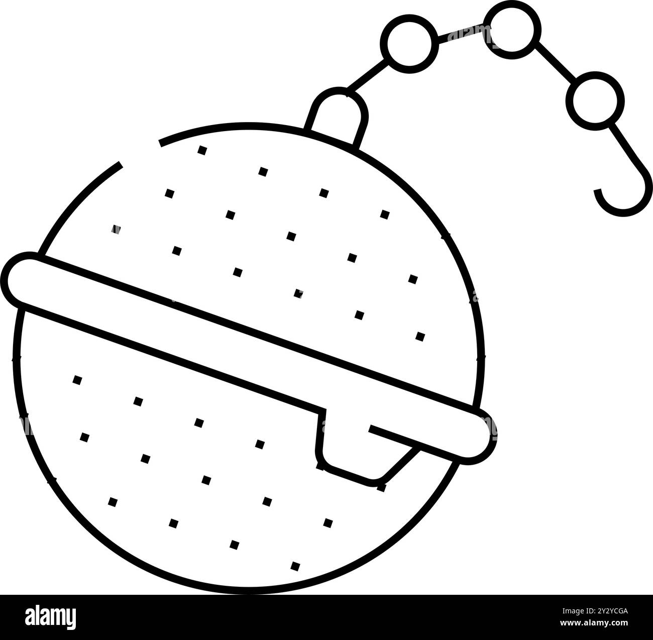 Tea strainer bag cup Black and White Stock Photos & Images - Alamy