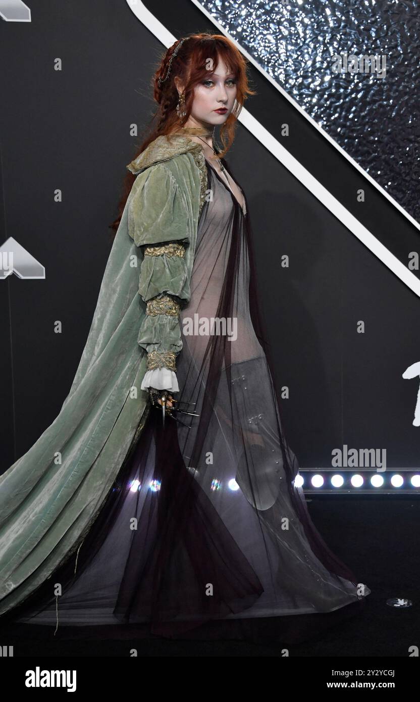 Chappell Roan arrives at the MTV Video Music Awards on Wednesday, Sept ...