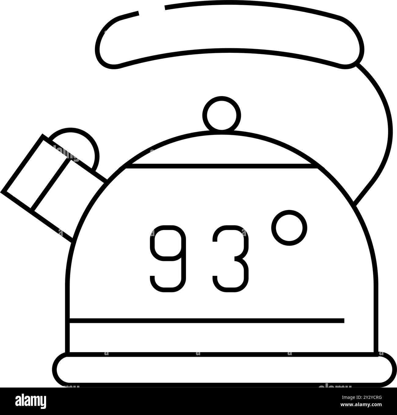 Kettle samovar boiling water Black and White Stock Photos & Images - Alamy