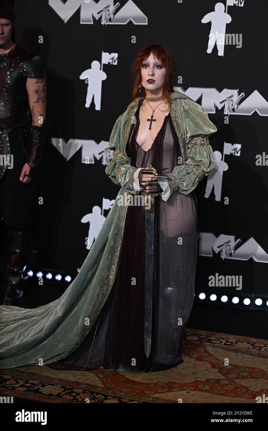 Chappell Roan attending the MTV Video Music Awards 2024 held at the UBS ...