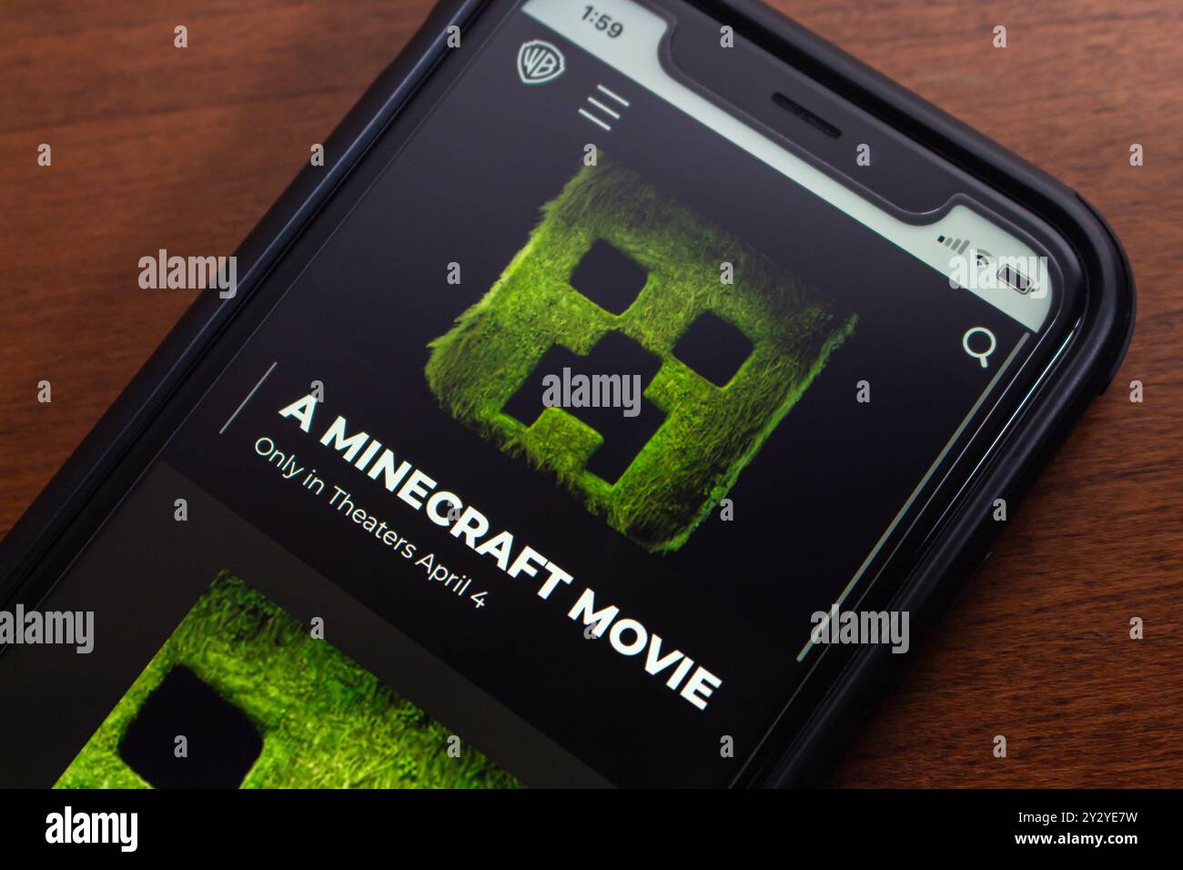 Minecraft film 2025 hi-res stock photography and images - Alamy