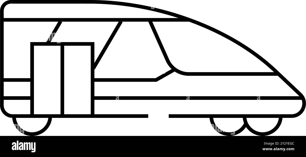 train transport line icon vector illustration Stock Vector Image & Art ...