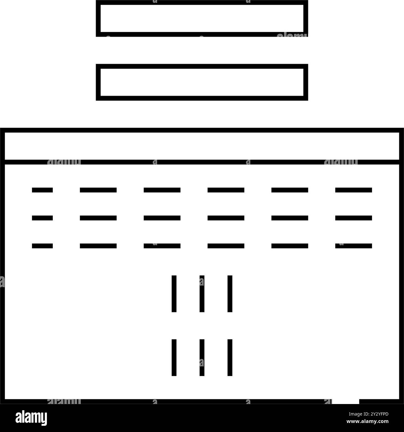 tactile road markings inclusive life line icon vector illustration ...