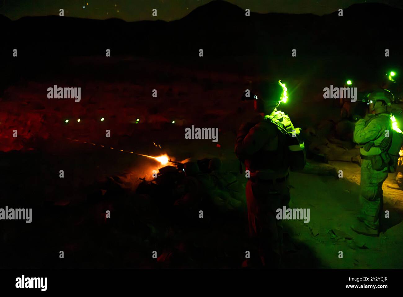 U.S. Marines with Fox Company, 2nd Battalion, 4th Marine Regiment, 1st ...