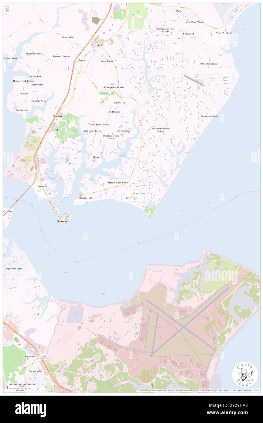 River View, Calvert County, US, United States, Maryland, N 38 19' 31 ...