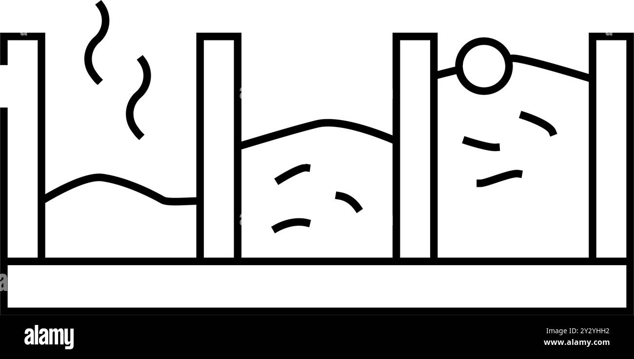 pit compost line icon vector illustration Stock Vector Image & Art - Alamy