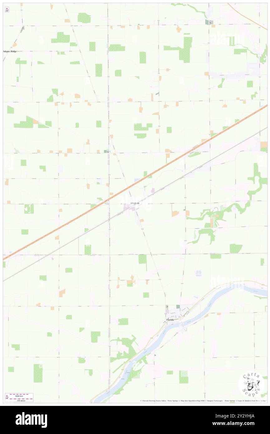 Okolona, Henry County, US, United States, Ohio, N 41 21' 19'', S 84 13 ...