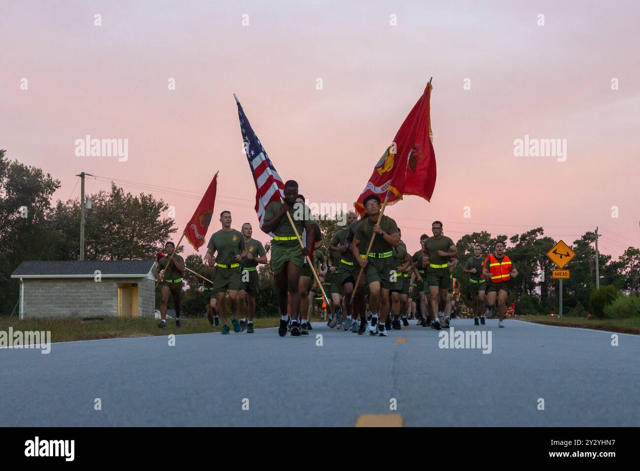 U.S. Marines and Sailors with Combat Logistics Regiment 2, 2nd Marine ...