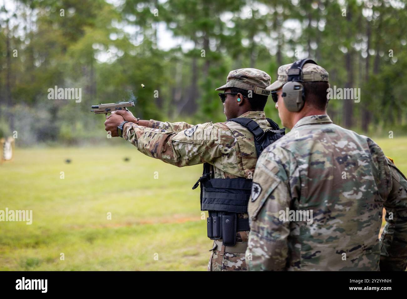 U.S. Soldiers assigned to the 51st Military Police (MP) Battalion, 59th ...