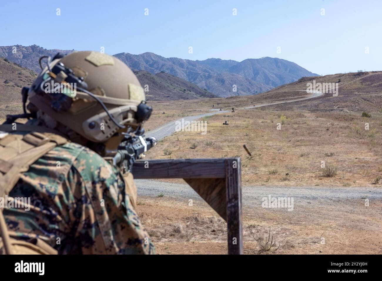 U.S. Marine Corps Capt. Kirklan Ventrella, a company commander with 1st ...
