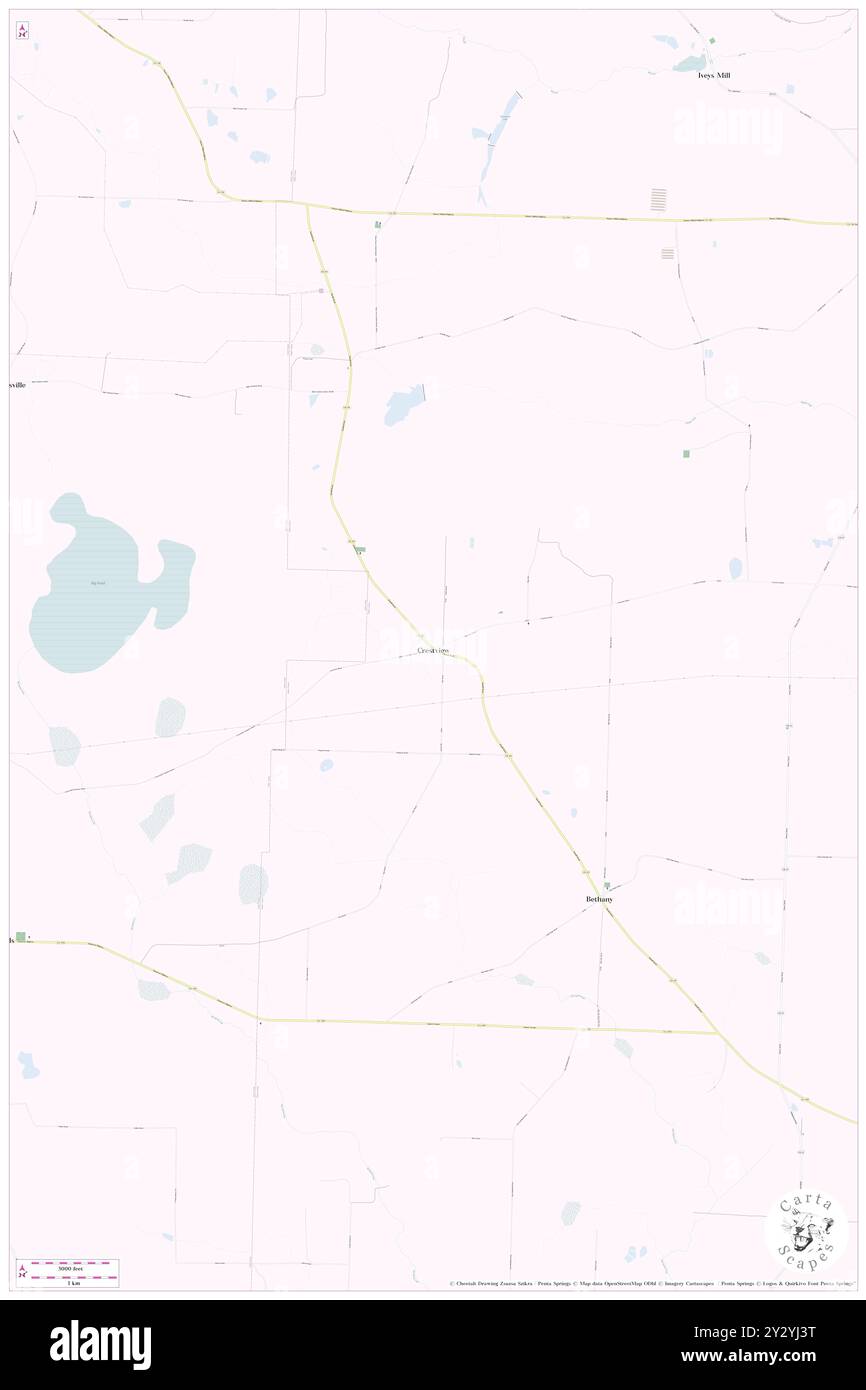 Crestview, Baker County, US, United States, Georgia, N 31 19' 58'', S ...