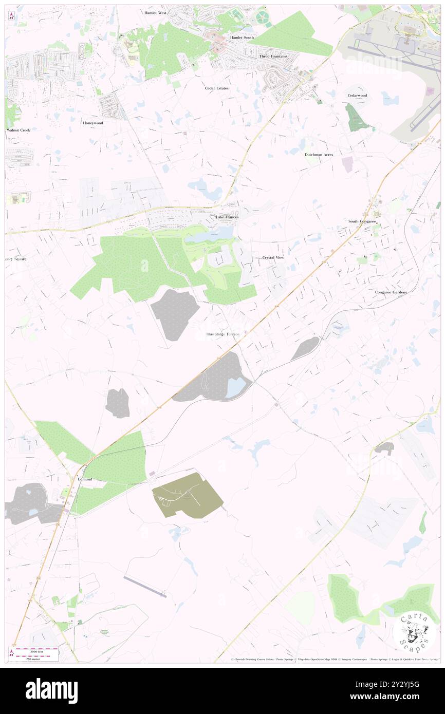 Blue Ridge Terrace, Lexington County, US, United States, South Carolina ...