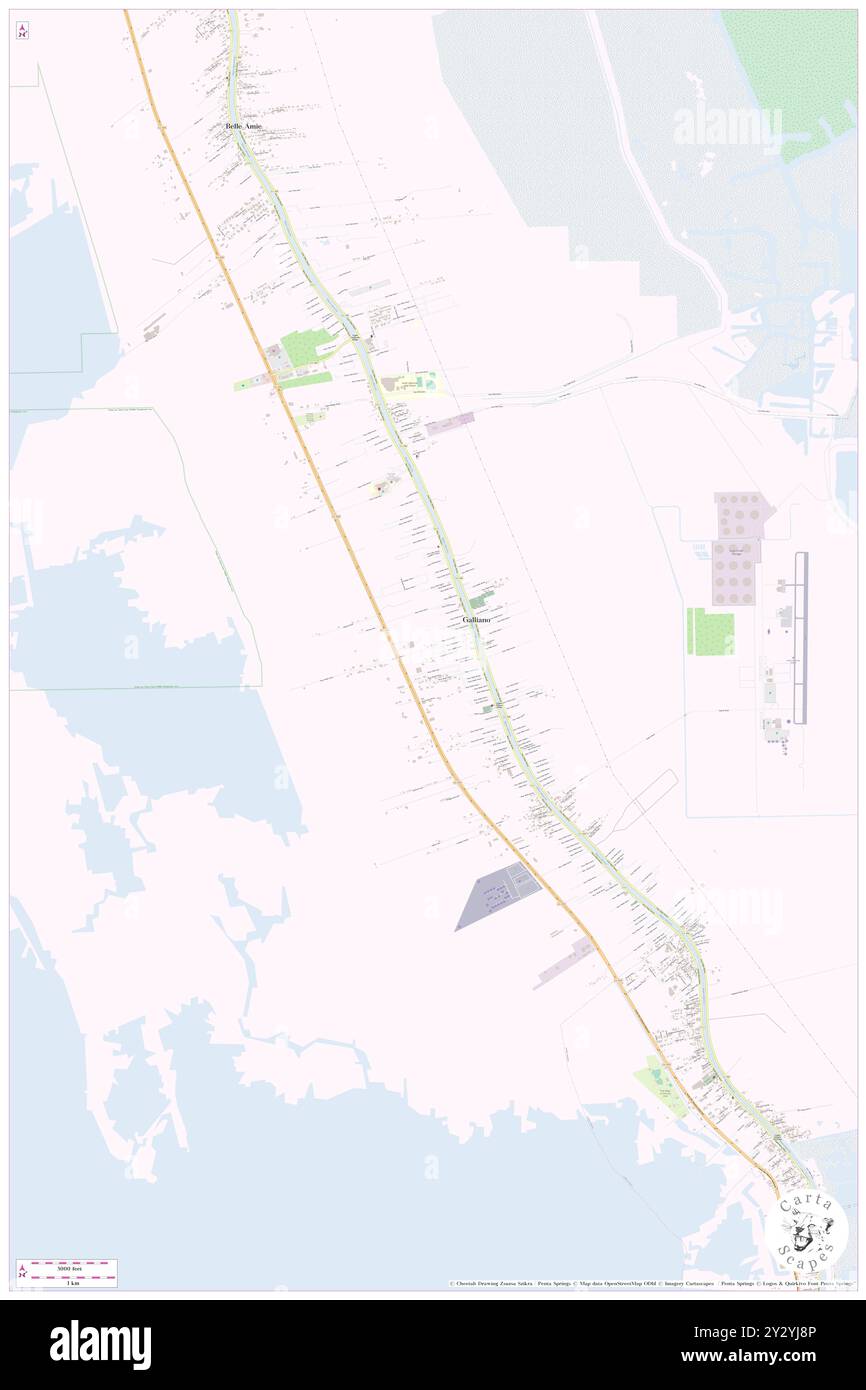 Galliano, Lafourche Parish, US, United States, Louisiana, N 29 26' 31 ...
