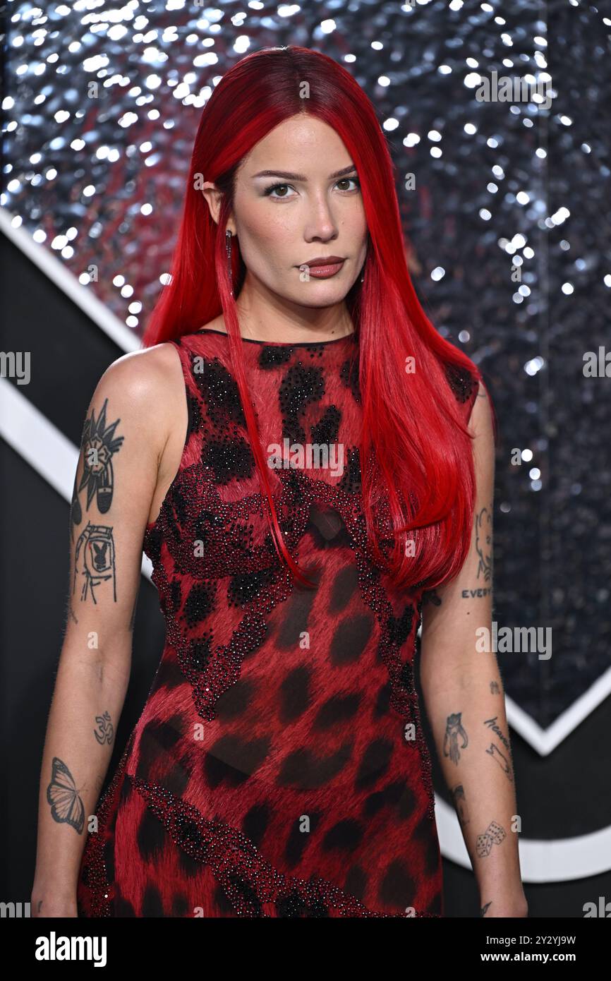 Halsey attending the MTV Video Music Awards 2024 held at the UBS Arena ...