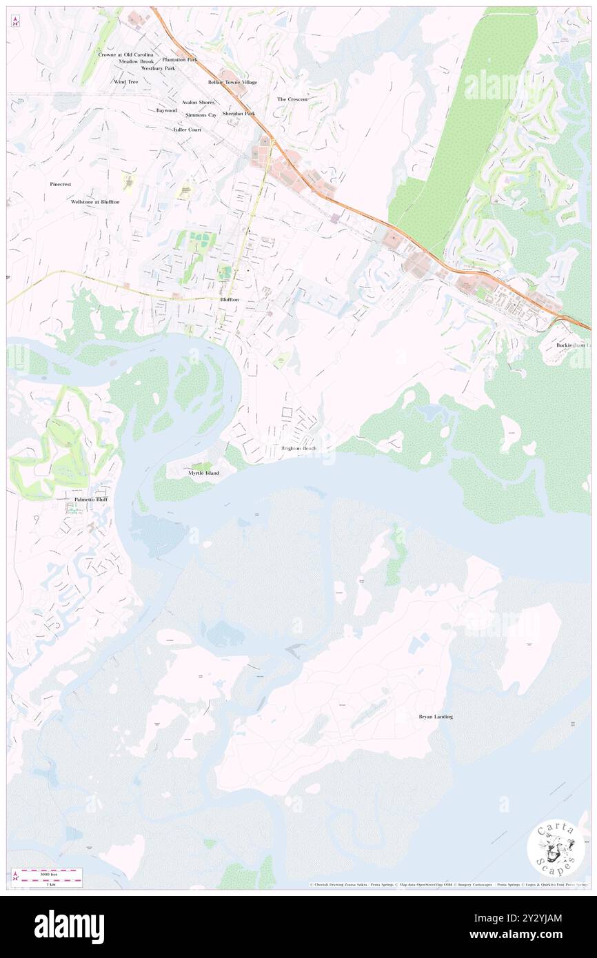 Brighton Beach, Beaufort County, US, United States, South Carolina, N ...