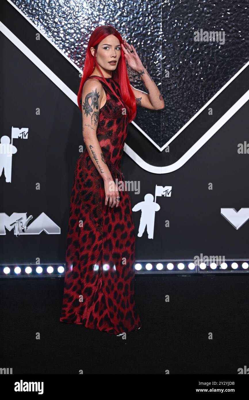 Halsey attending the MTV Video Music Awards 2024 held at the UBS Arena ...