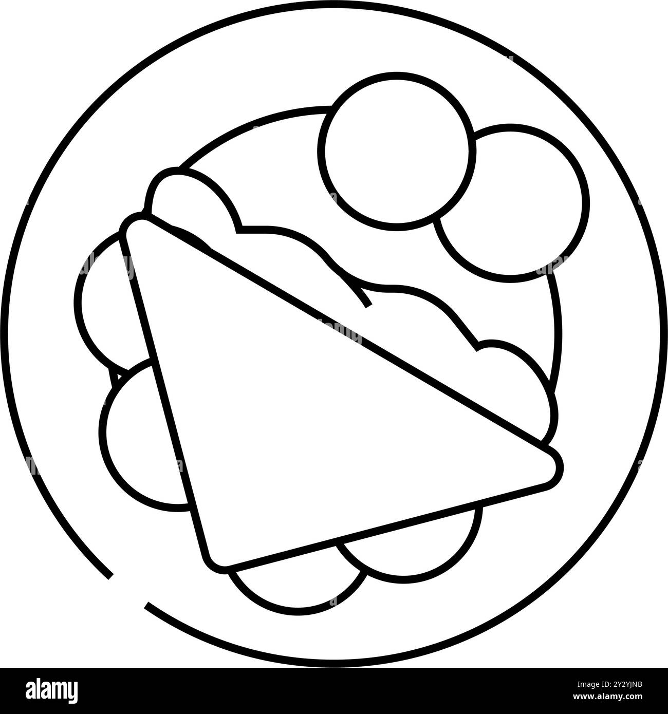 breakfast meal line icon vector illustration Stock Vector Image & Art ...
