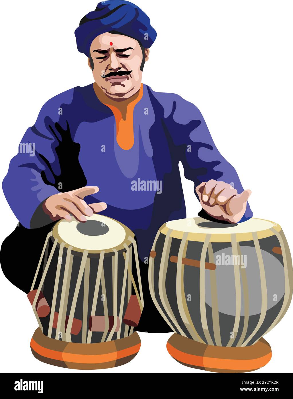 Indian Musical Instruments Clipart