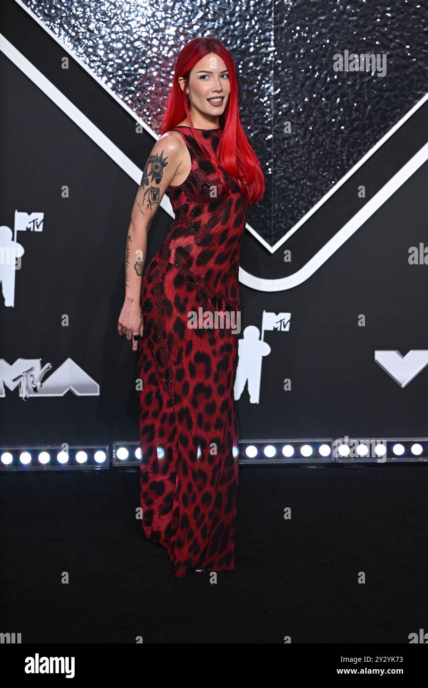 Halsey attending the MTV Video Music Awards 2024 held at the UBS Arena ...