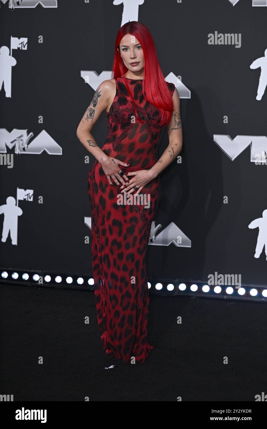 Halsey attending the MTV Video Music Awards 2024 held at the UBS Arena ...